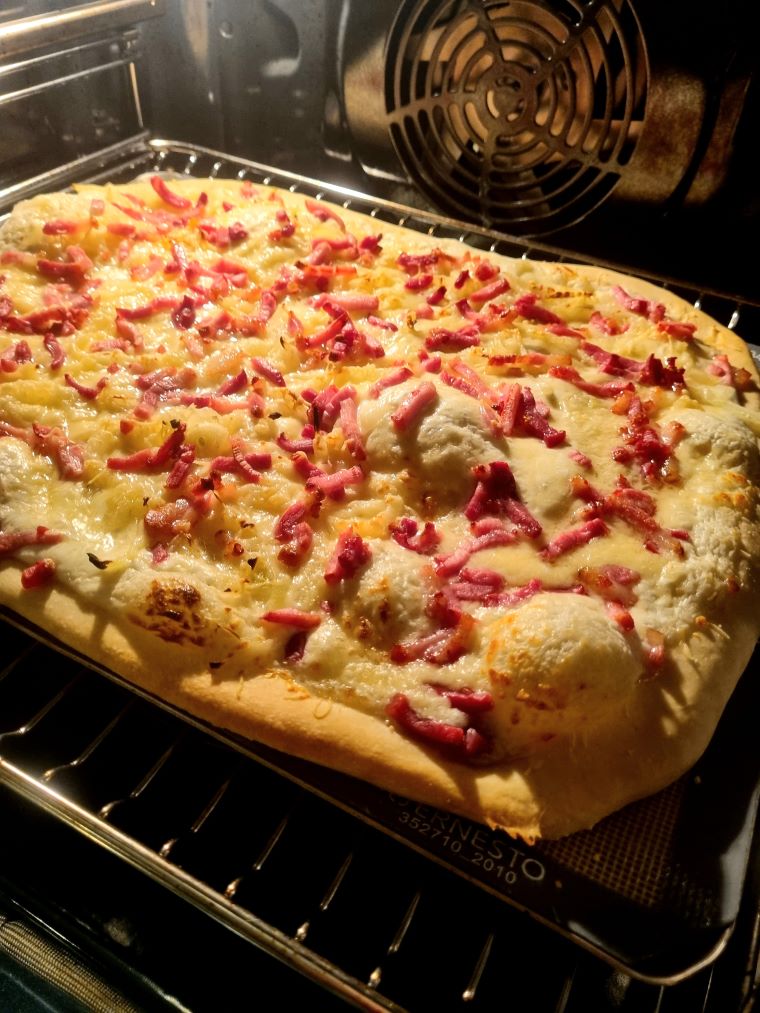 Flammekueche - recette alsacienne