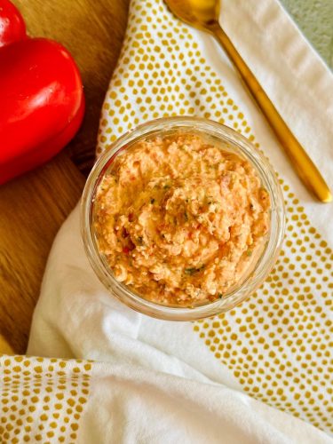 Tartinade au poivron et à la feta - recette pour l'apéritif